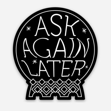 Mystic Crystal Ball Sticker (Small) – Aunt Matilda's Steampunk Trunk