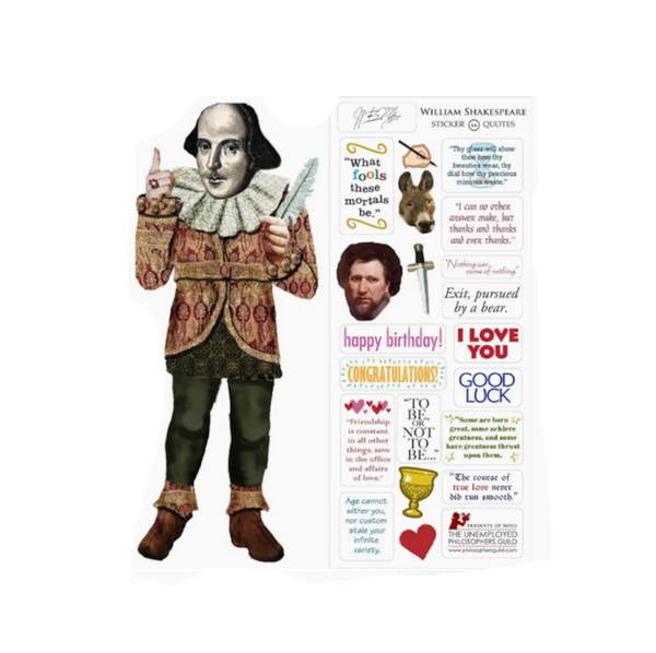William Shakespeare Quoteable Card – Aunt Matilda's Steampunk Trunk