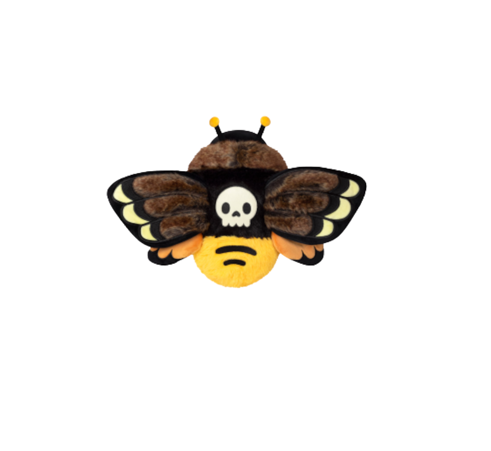 Death's-head Moth Squishable Plush – Aunt Matilda's Steampunk Trunk