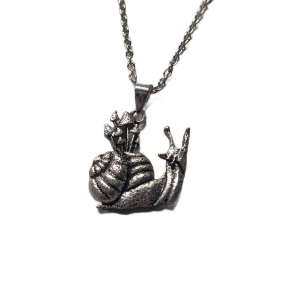 Silver Snail Necklace – Aunt Matilda's Steampunk Trunk