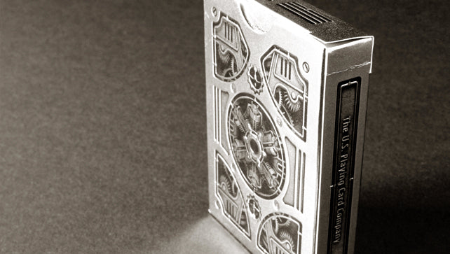 Steampunk Silver Bicycle Playing Cards – Aunt Matilda's Steampunk Trunk