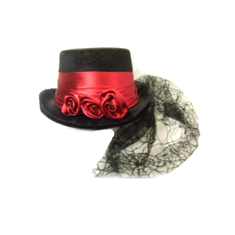 Gothic Rose Tophat – Aunt Matilda's Steampunk Trunk