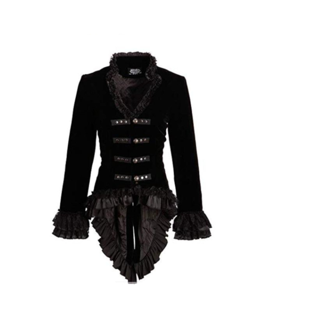 Lizette Black Velvet Jacket – Aunt Matilda's Steampunk Trunk