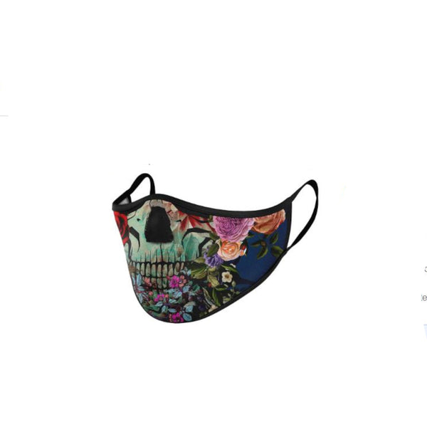 Sugar Skull Face Mask – Aunt Matilda's Steampunk Trunk